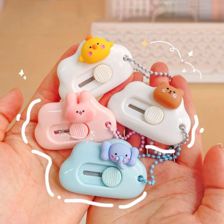 Cute Cloud Cartoon Mini Pocket Cutter School Craft | Daraz.com.bd