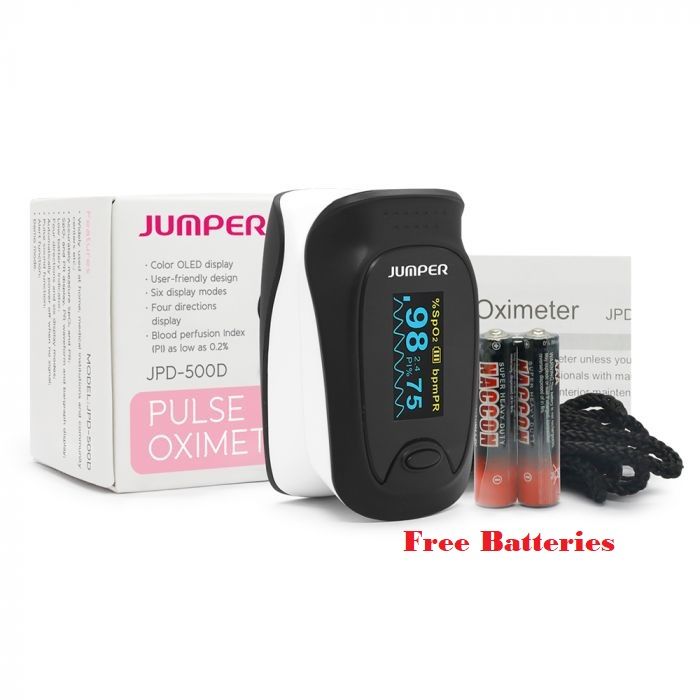 Jumper JPD-500D (OLED Version) Fingertip Pulse Oximeter (CE & FDA ...
