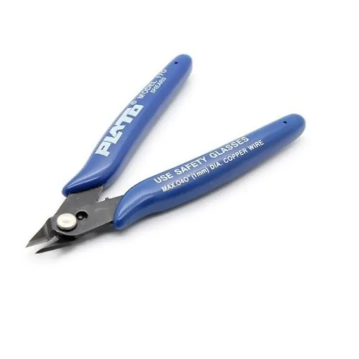 DIY Electronic Diagonal Pliers Side Cutting Nippers Wire Cutter PLATO ...