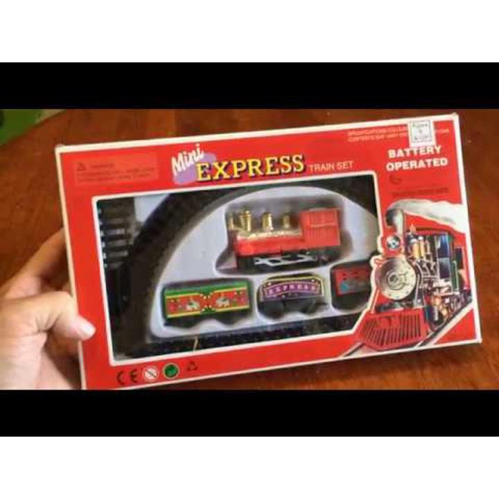 Mini Express Train Set For Kids 1 Battery Operated Train Set | Daraz.com.bd