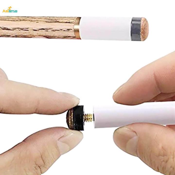 10Pcs Pool Cue Tips Screw on High Quality Ferrules Replacement Screw on ...