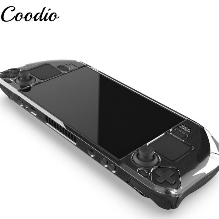 Coodio Split Crystal Protective Case Transparent Gamepad Cover Console ...