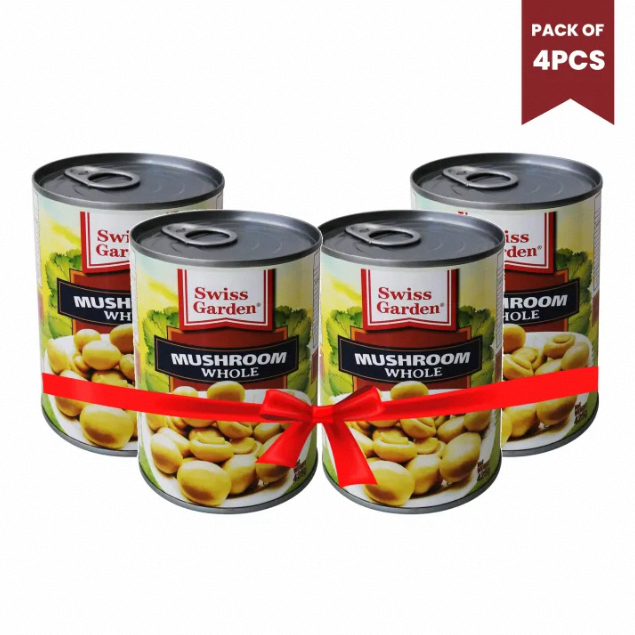 Swiss Garden Mushroom Whole Pack of 4PCS | Daraz.com.bd