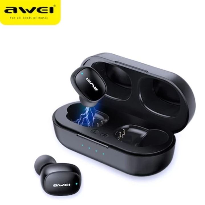 AWEI T13 Pro Bluetooth Earphones Wireless Waterproof Touch Earbuds Hifi ...
