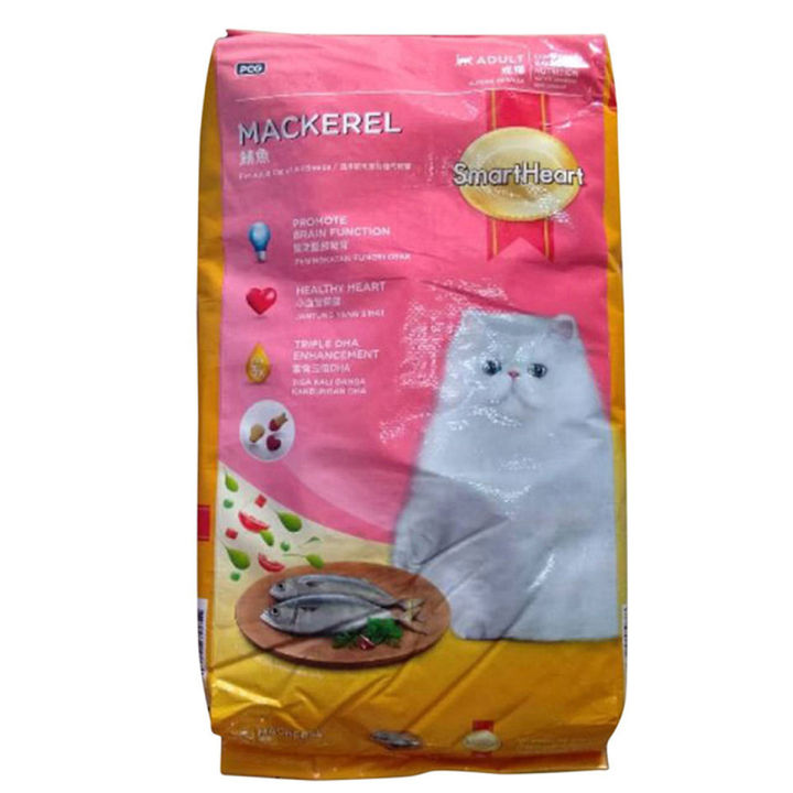 Smartheart Adult Mackerel Cat Food- 7Kg - Cat Food | Daraz.com.bd