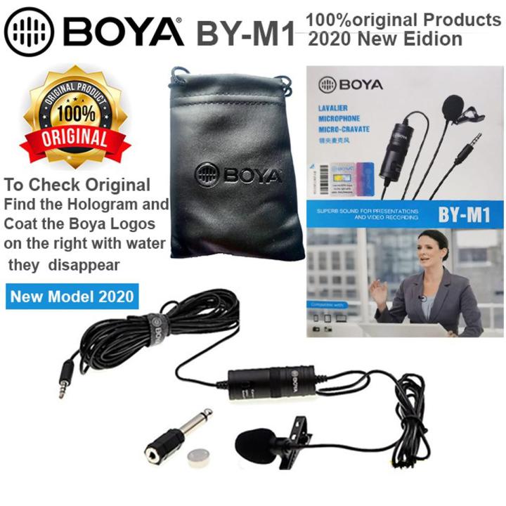 BOYA BY-M1 Microphone For Smartphone, DSLR Camera, Voice Recorder ...