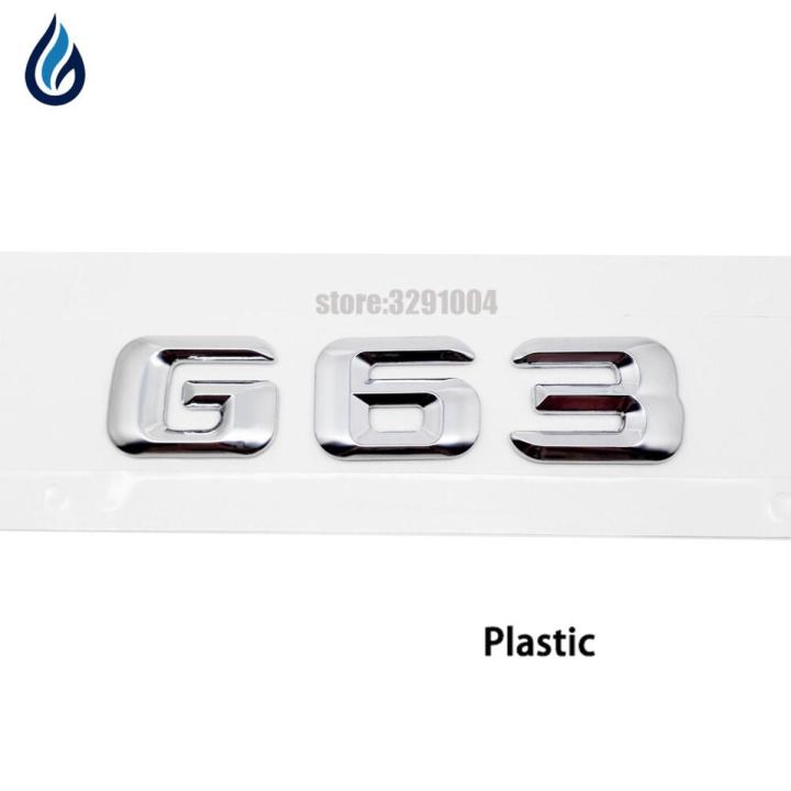 【Mary DAI Store】Trunk Rear Emblems Letters Alphabet Sticker G 63 For ...