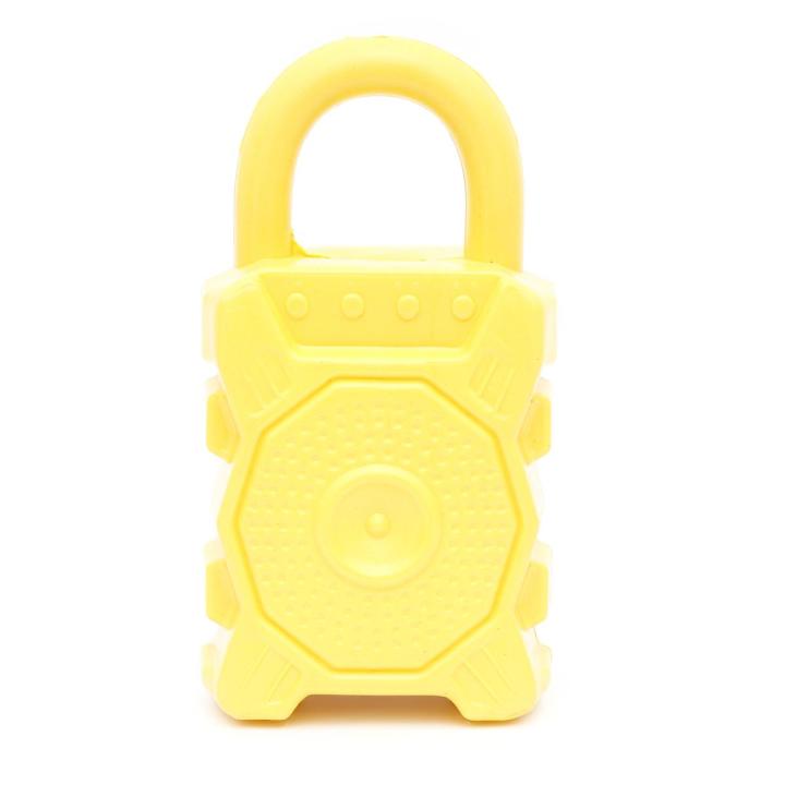 Plastic Money Savings Bank Toy (Medium Pad Lock) | Daraz.com.bd