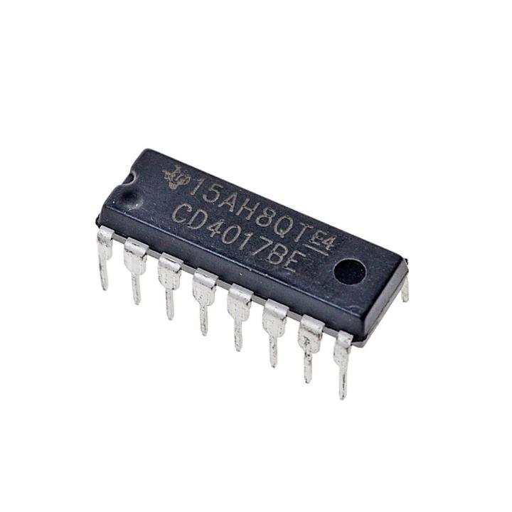 2Pcs- CD4017BE CD4017 CD-4017 4017 DIP-16 Pin Dual In Package Sound ...