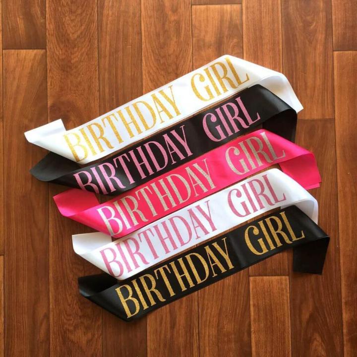 Birthday sash/Birthday girl sash/Birthday Girl Exclusive Sash ...