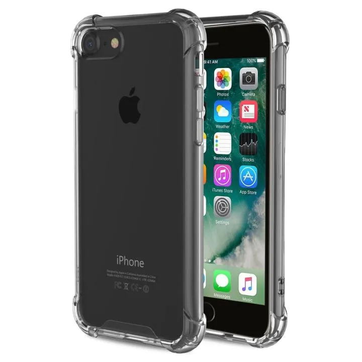 Premium Clear Cover For Apple iPhone 7 | Daraz.com.bd
