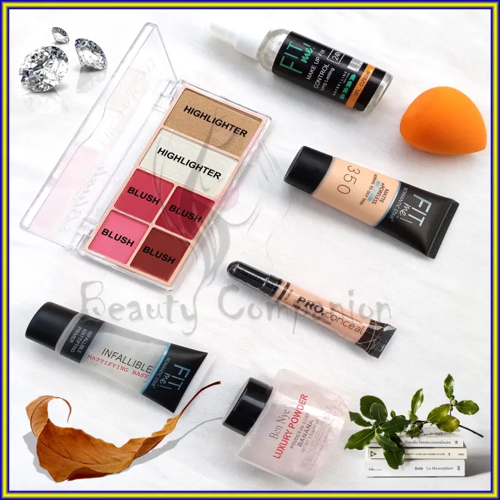 7 in 1 Shajgoj Makeup Set, Combo Package (Bundle Of 7 PCS) | Daraz.com.bd