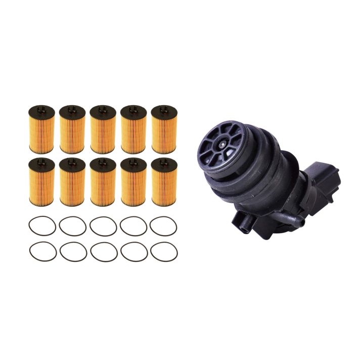 10x Oil Filters for Chevy Aveo Cruze Sonic Trax & 1x Windshield Washer ...