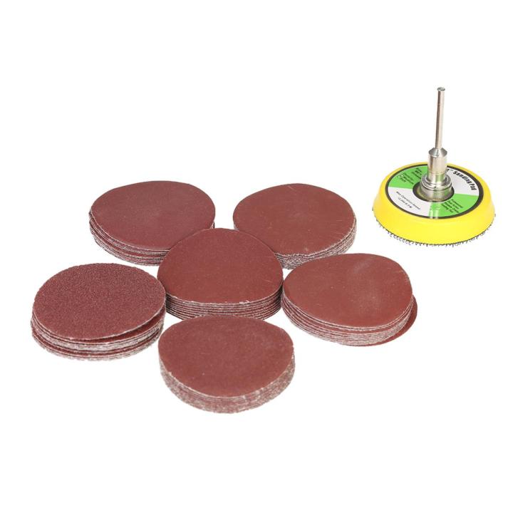 KOGEEK 60PCS 50mm 2" Sander Disc Sanding Disk 100-2000 Grit Paper with ...