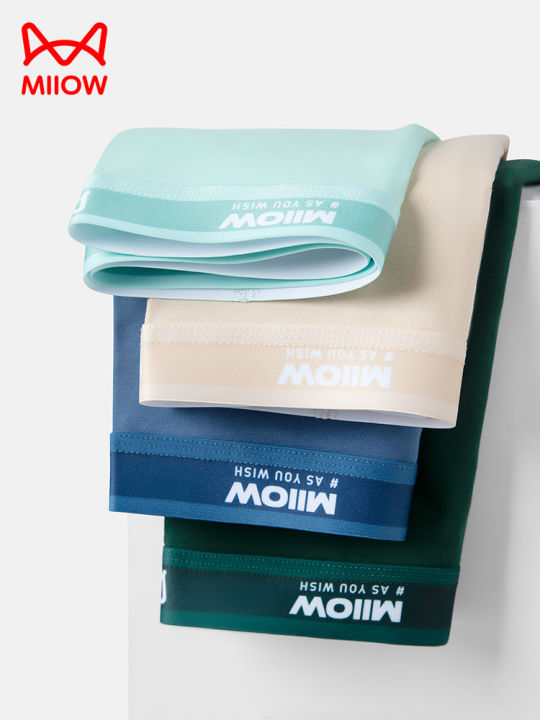 Miiow 3PCS men's underwear 95% cotton comfortable boxers L-4XL | Daraz ...