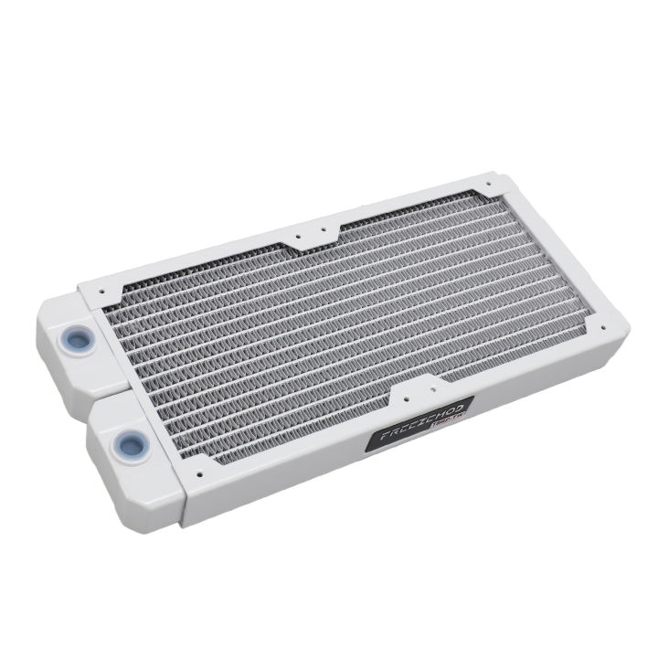 Water Cooling Radiator 14 Flat Pipe Heat Exchanger Radiator G1/4 Thread ...