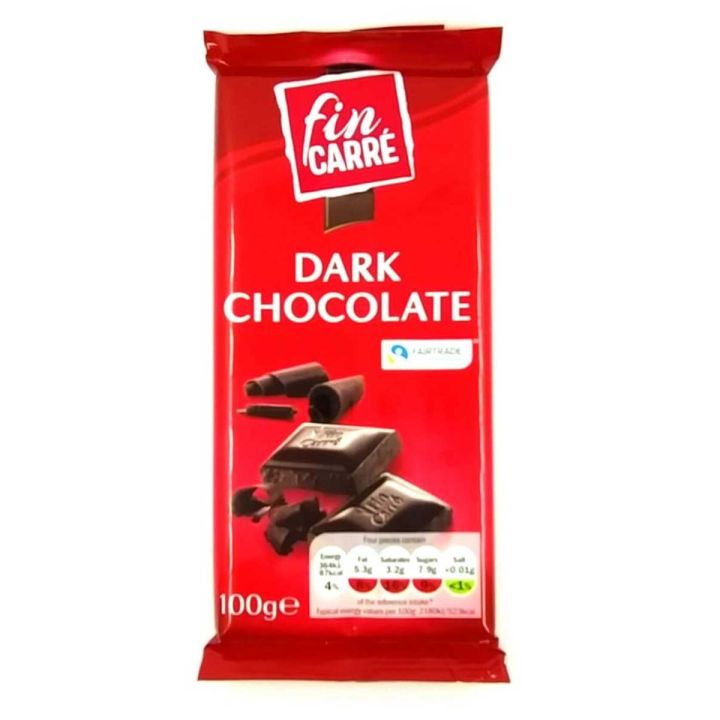Fin Carre Dark Chocolate Bar-100g | Daraz.com.bd
