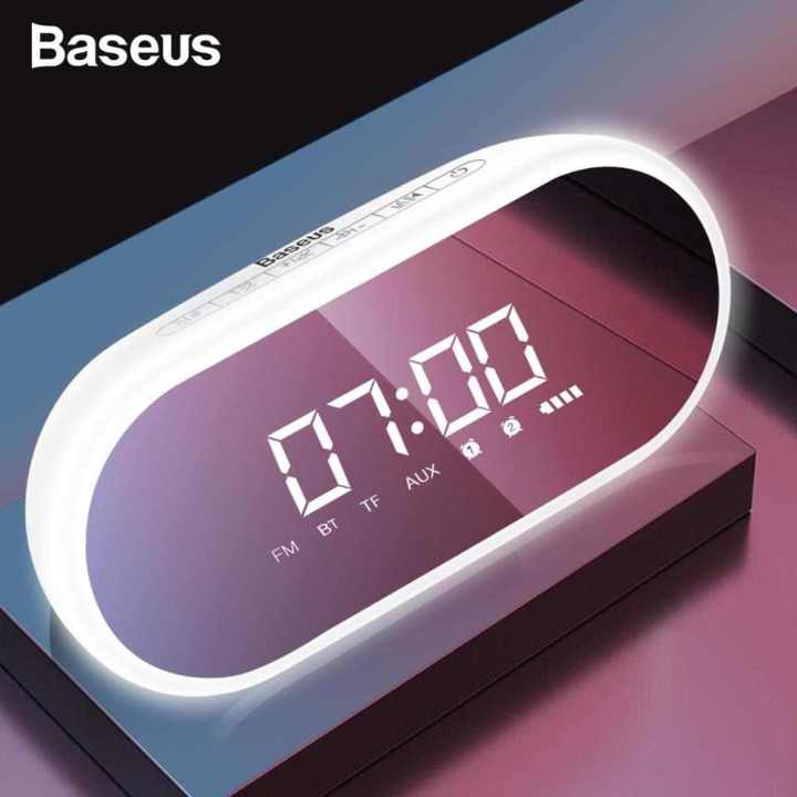 Baseus Encok E09 Wireless Speaker With Alarm Clock | Daraz.com.bd