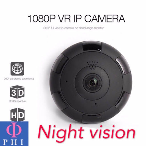 Anspo V380-S Panoramic IP Camera for IP Camera V380S Panoramic 360 ...