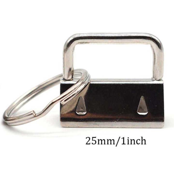 60 Piece Key Ring Hardware Keychain Bracelet Hardware with Lanyard Key ...