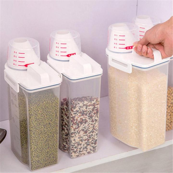 【happy one】Kitchen Storage 2Kg Sealed Pest Control Moisture-Proof ...