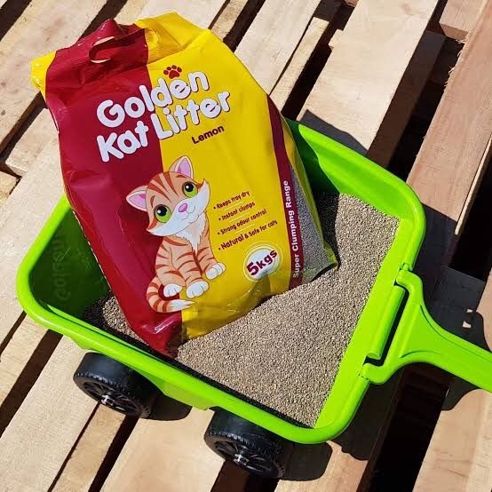 Golden Kat Litter Lemon Flavour 5kg | Daraz.com.bd
