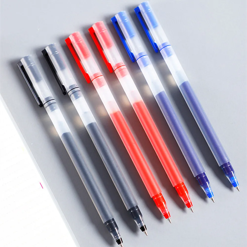 1PC Super Durable Writing Gel Pen Set Sign Pens Caneta 0.5MM Ink Pens ...