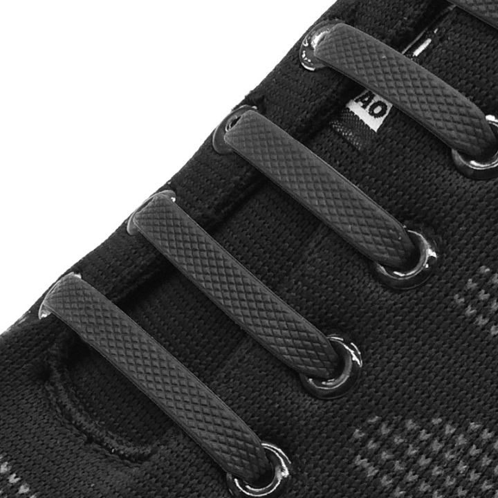LSGS 16 Pcs/Set Silicone Elastic Shoelaces Special No Tie Shoelace ...