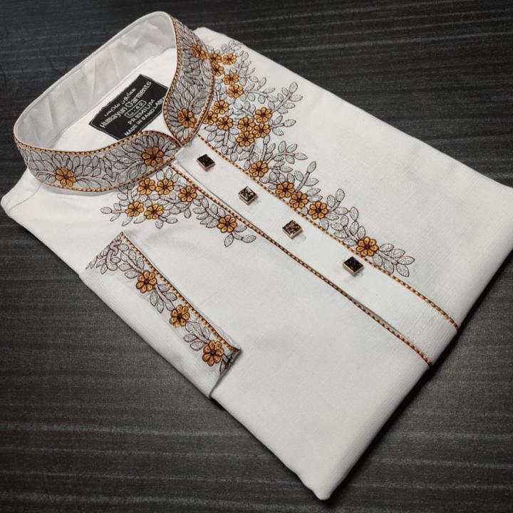 Men'S Premium Embroidery Work Panjabi Exclusive Collection Panjabi For ...