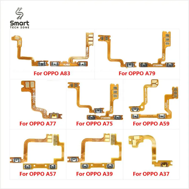 Oppo A37/A39/A57/A59/A75/A77/A79/A83 Power on / off Switch Button Side ...