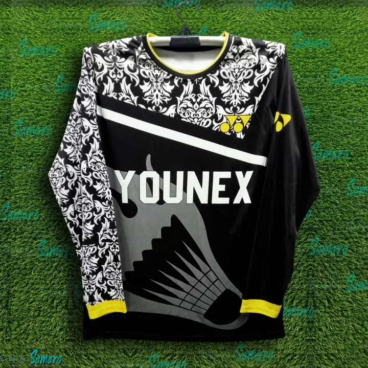 YOUNEX Full Sleeve Badminton Jersey For Men - winter jersey for men ...