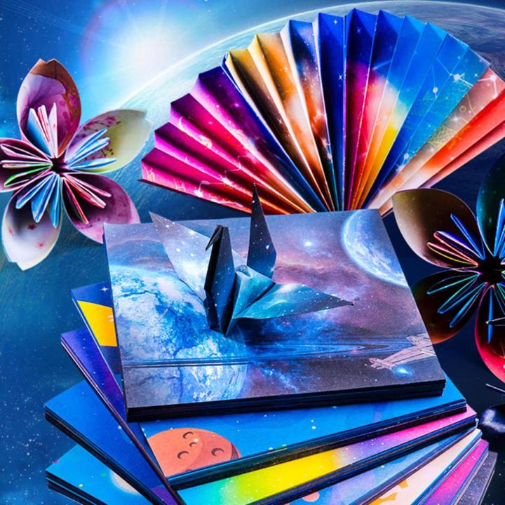 Premium Origami Paper for Kids & Grown-ups 6x6 inch Double Sided 50 ...