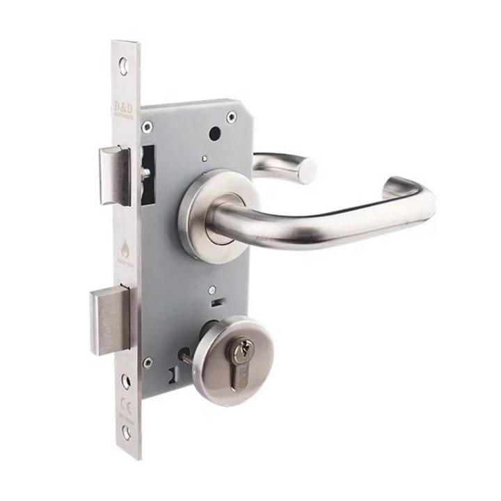 High Security System SS Handle/Mortise lock,with brass keys and lever ...