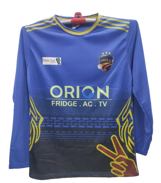 BPL Cricket Team Jersey - Comilla Victorians Edition(Full Sleeve ...
