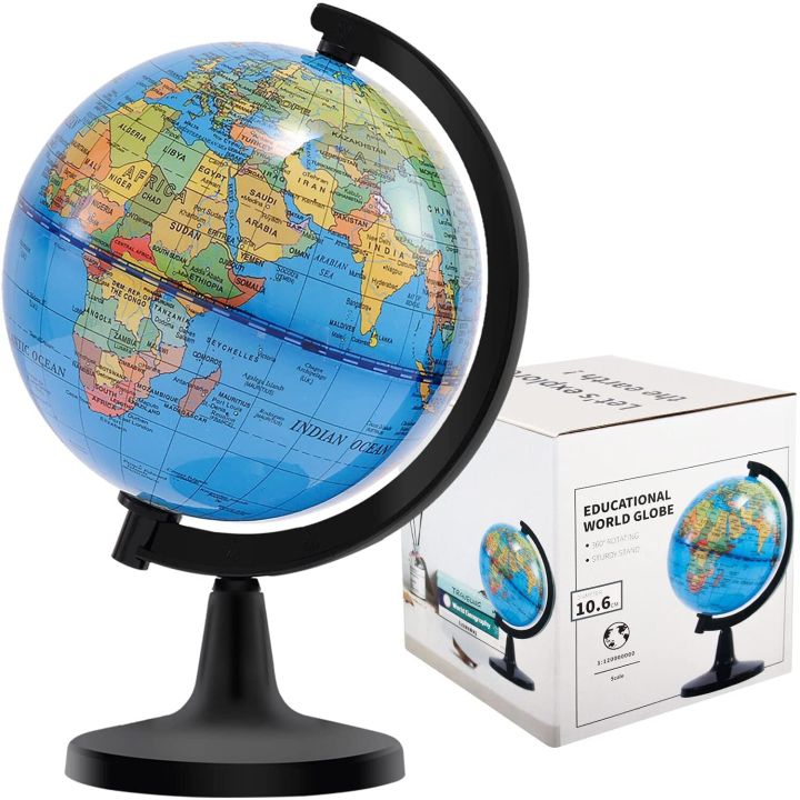 World Globe Map Desktop 10cm | Daraz.com.bd