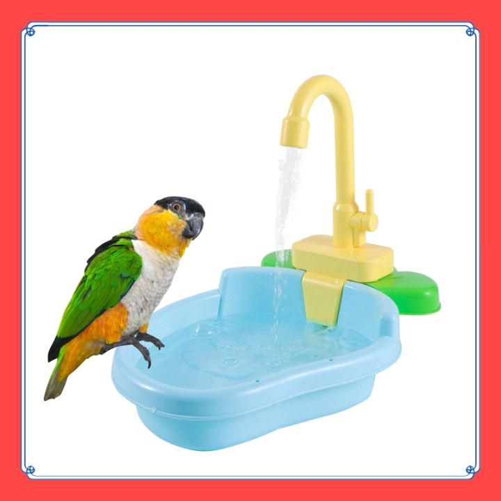 Petlex Bird Shower Fountain Automatic Bird Bath - USB Powered Shower ...