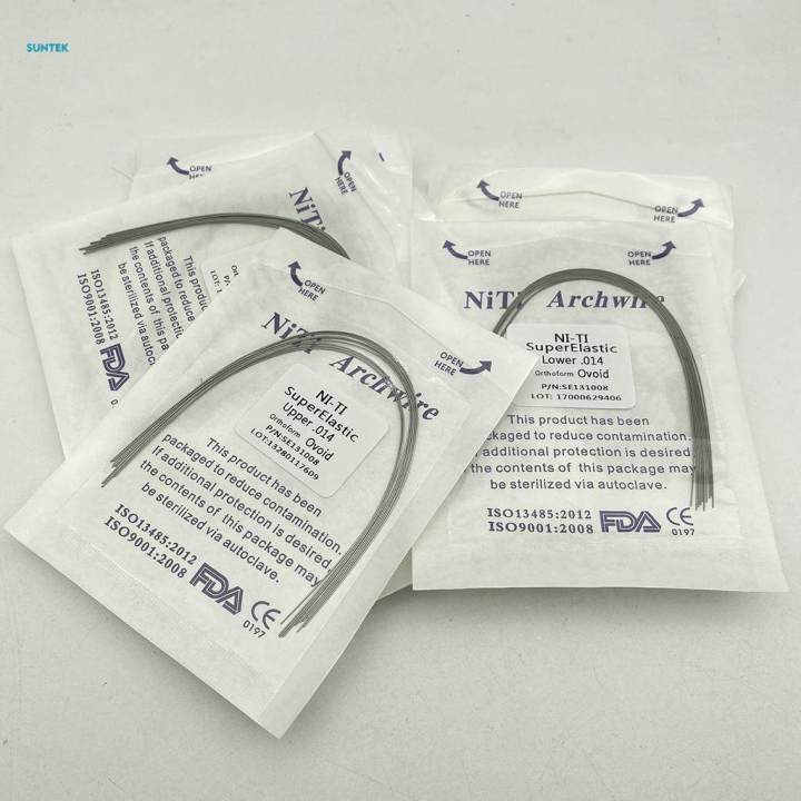 10 Bags Dental Orthodontic Heat Thermal Activated Niti Round Arch Wires | Daraz.com.bd