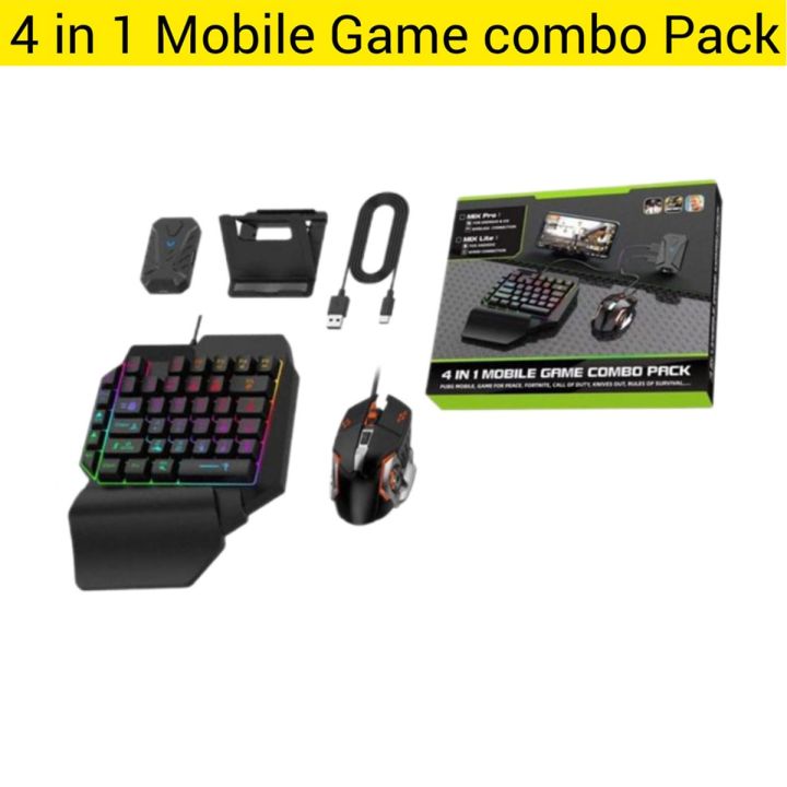 4 IN 1 Mobile Game Combo Pack | Daraz.com.bd