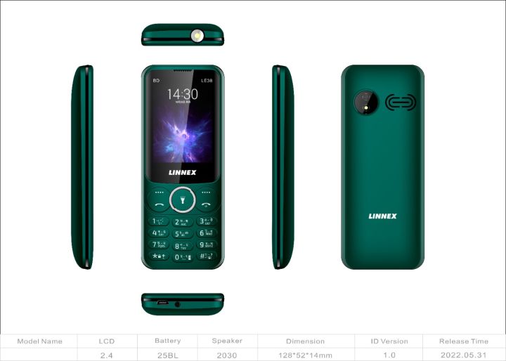 LE38 Button Mobile Feature Phone | Daraz.com.bd