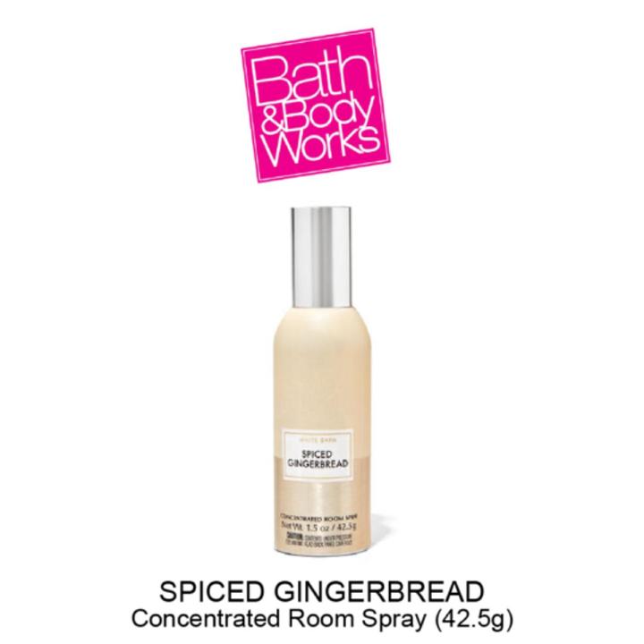 USA made Bath & Body Works Spiced Gingerbread Concentrated Room Spray ...