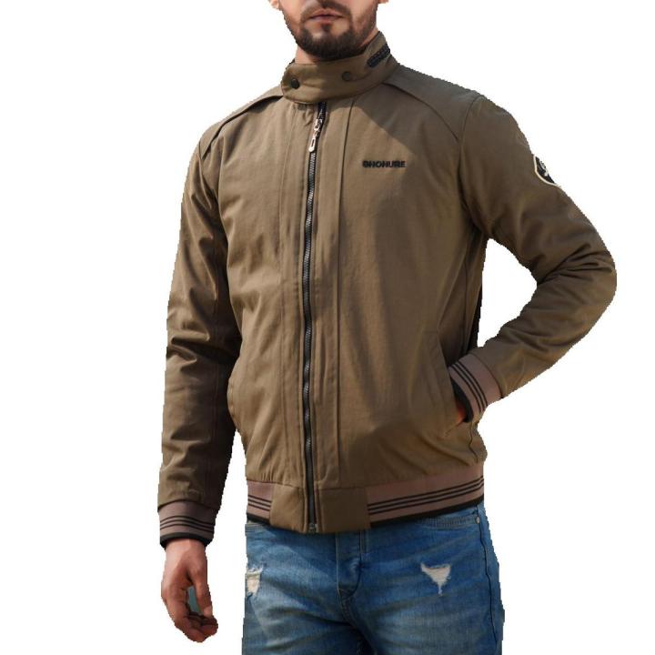 Shohure Khaki color Double part air proof jacket | Daraz.com.bd
