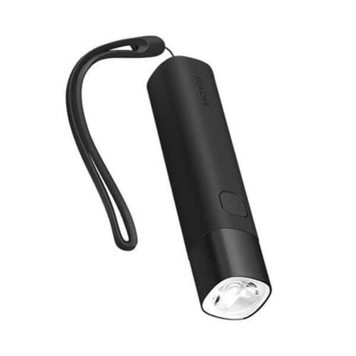 Xiaomi_SOLOVE X3 USB Flashlight 3000mAh Power Bank | Daraz.com.bd