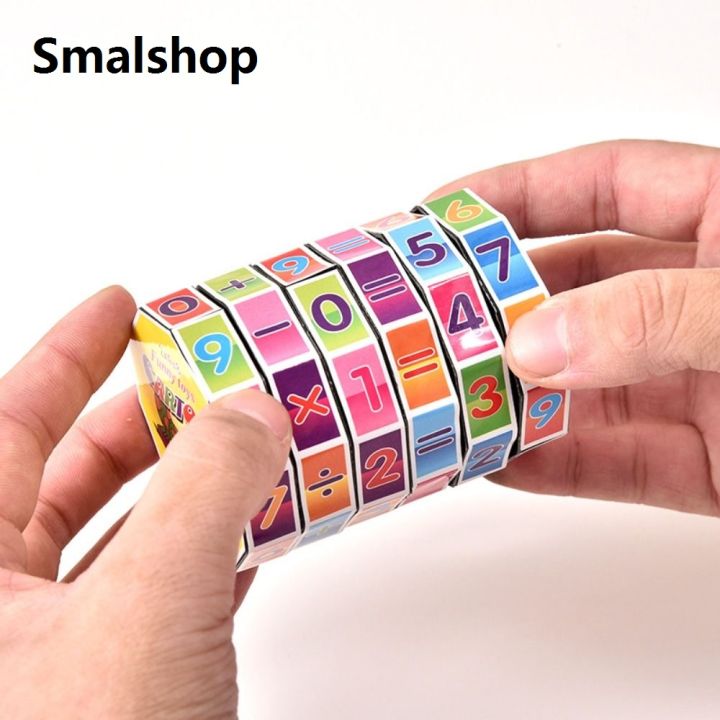 Smalshop Crerative Plastic Mathematics Numbers Cube Multicolor DIY ...