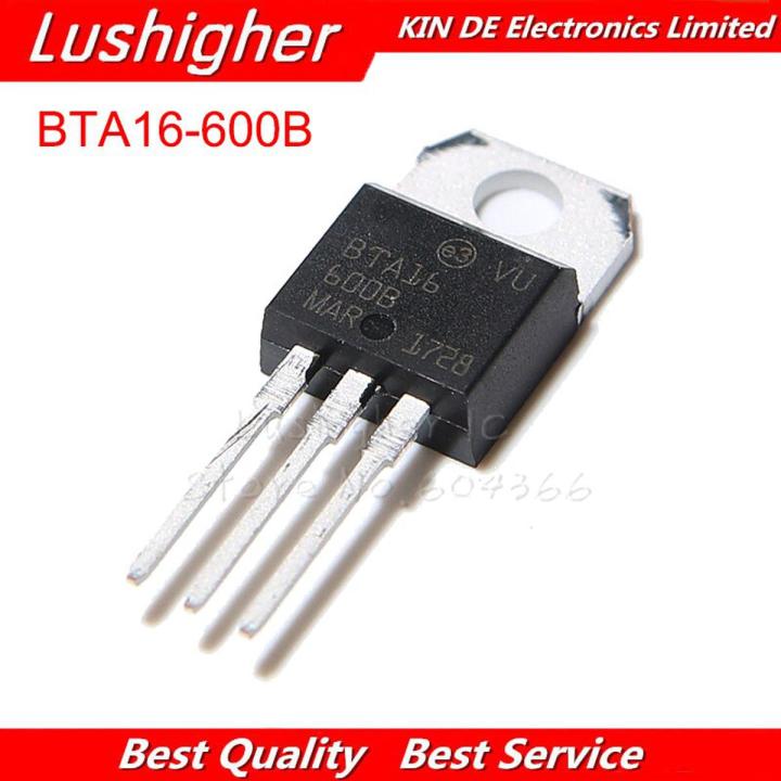 A Class TRIAC BTA16-600B BTA16 16A 600V Thysitor Isolated Bidirectional ...