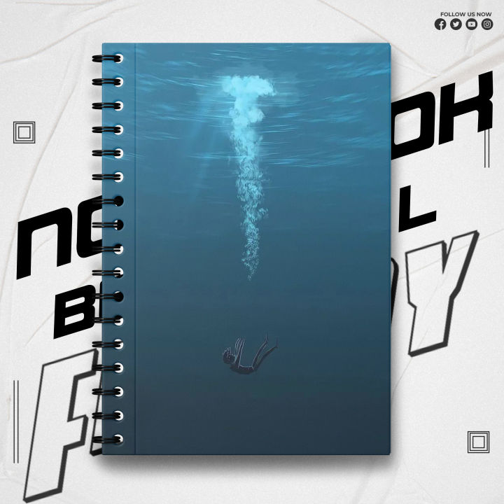 Notebook Sinking In The Ocean Writing Journal Pad K690 | Daraz.com.bd