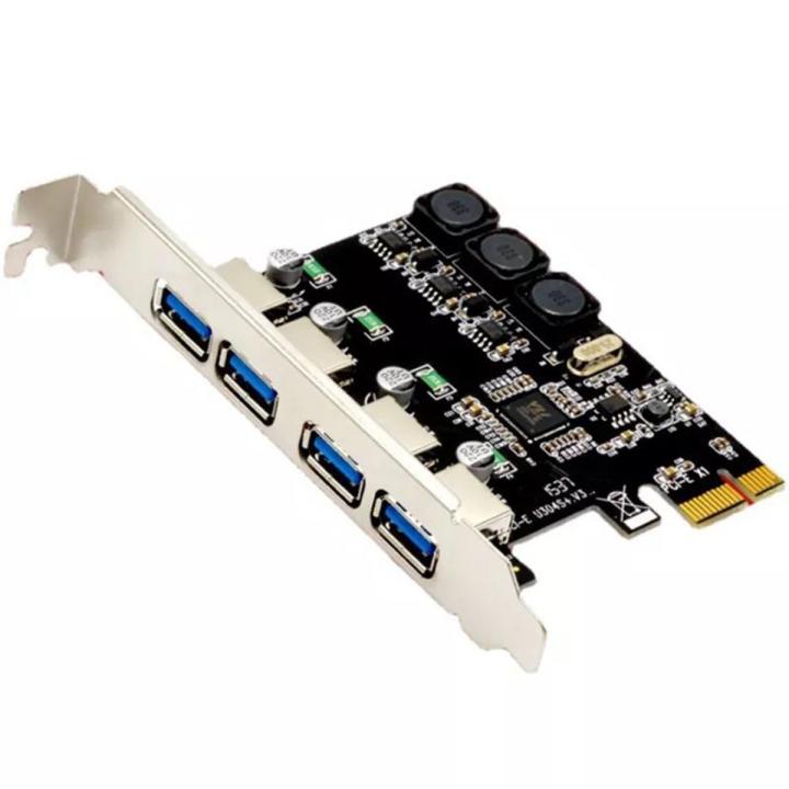 04 Port USB 3.0 Pcie Expansion Card Pci Express Pcie USB Hub Adapter ...