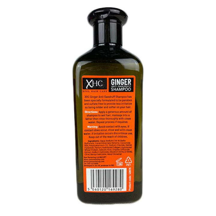 xpel hair care ginger anti-dandruff shampoo 400ml | Daraz.com.bd