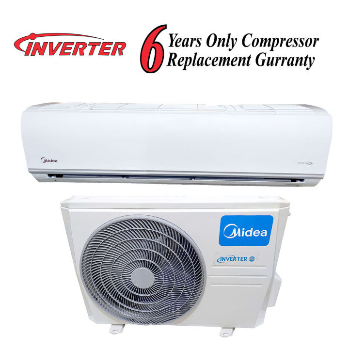 MIDEA INVERTER 2- TON AC Split Type Air Conditioner- ( 6 YEAR ...