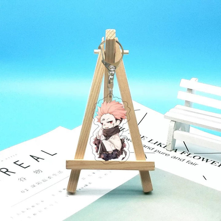 Anime Jujutsu Kaisen Keychain Gojo Satoru Fushiguro Megumi Kawaii ...
