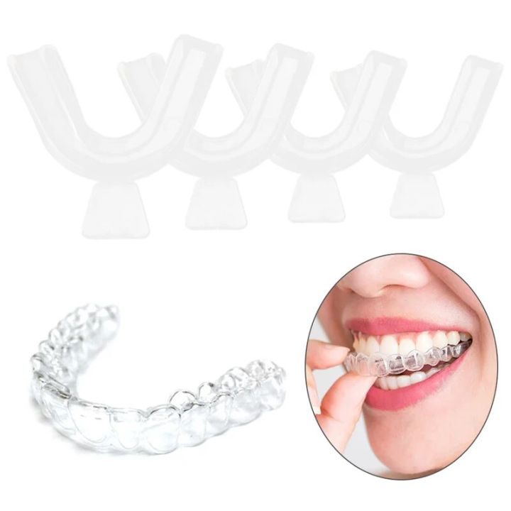 【Hey my home】Food Grade Silicone Teeth Protector Night Mouth For ...